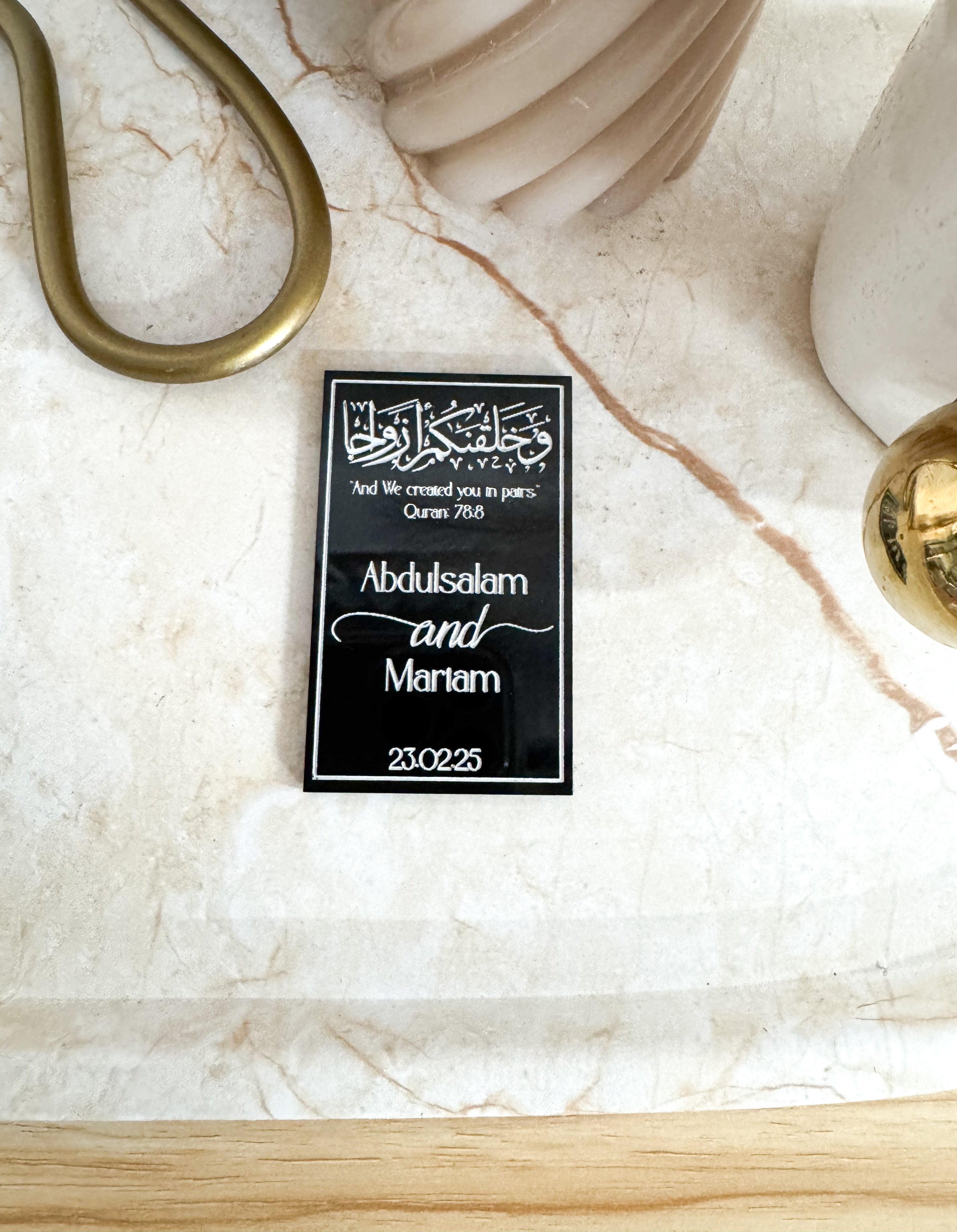 Zam Zam bottle tags – Pretty Pieces by Tara