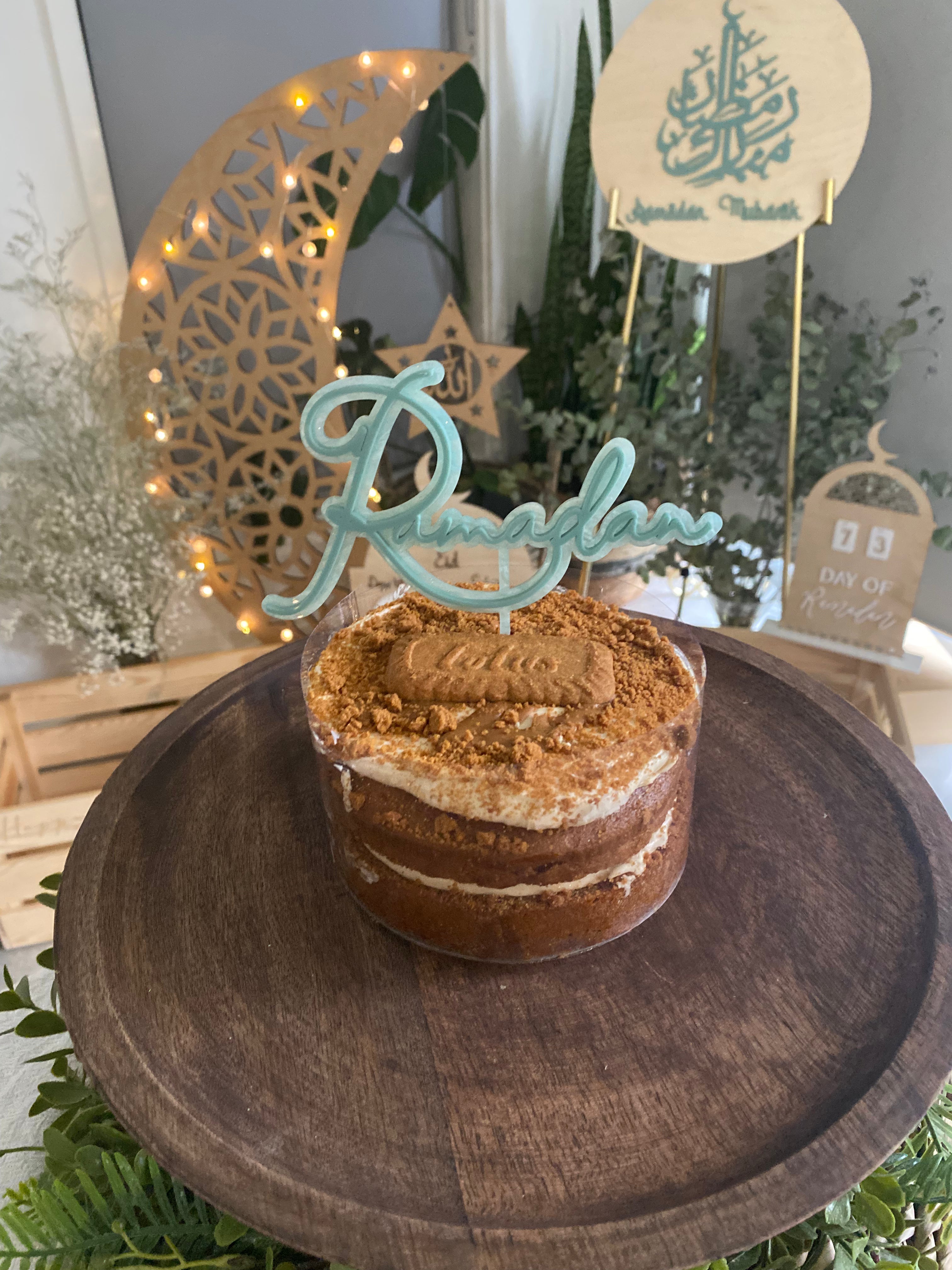 Eid OR Ramadan cake toppers – Pretty Pieces by Tara
